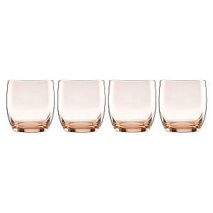 Lenox Peach Valencia 4-Pc Double Old Fashioned Se, 2.60 LB