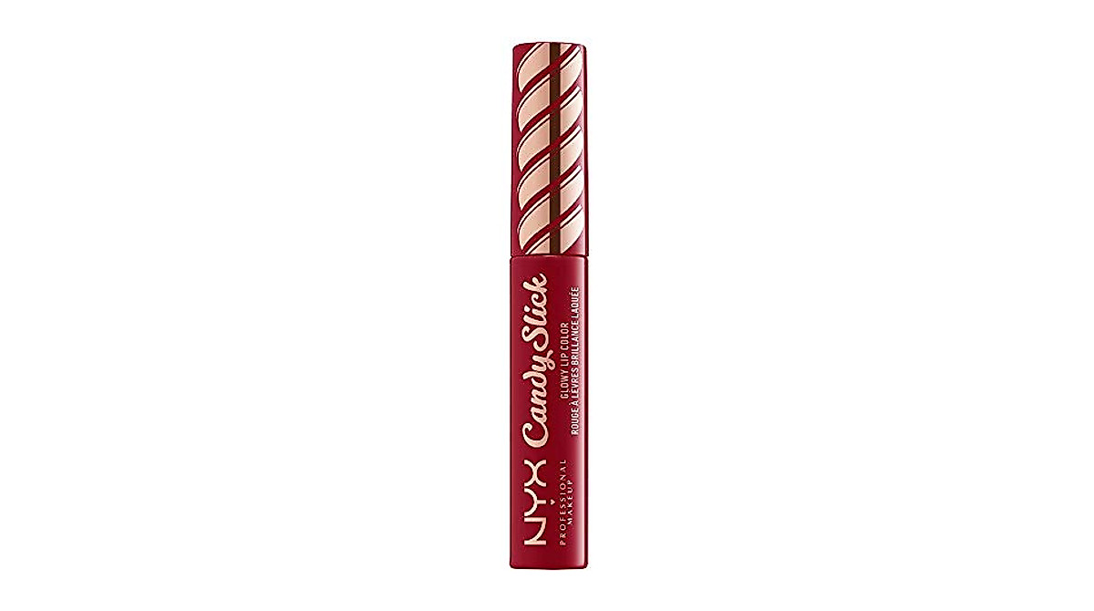 NYX Candy Slick Lip Gloss - Long-Lasting Shine in Wine Red