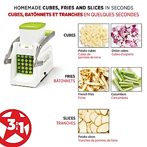 Starfrit 092919-002-0000 PRO Fry Cutter and Cuber, One Size, White