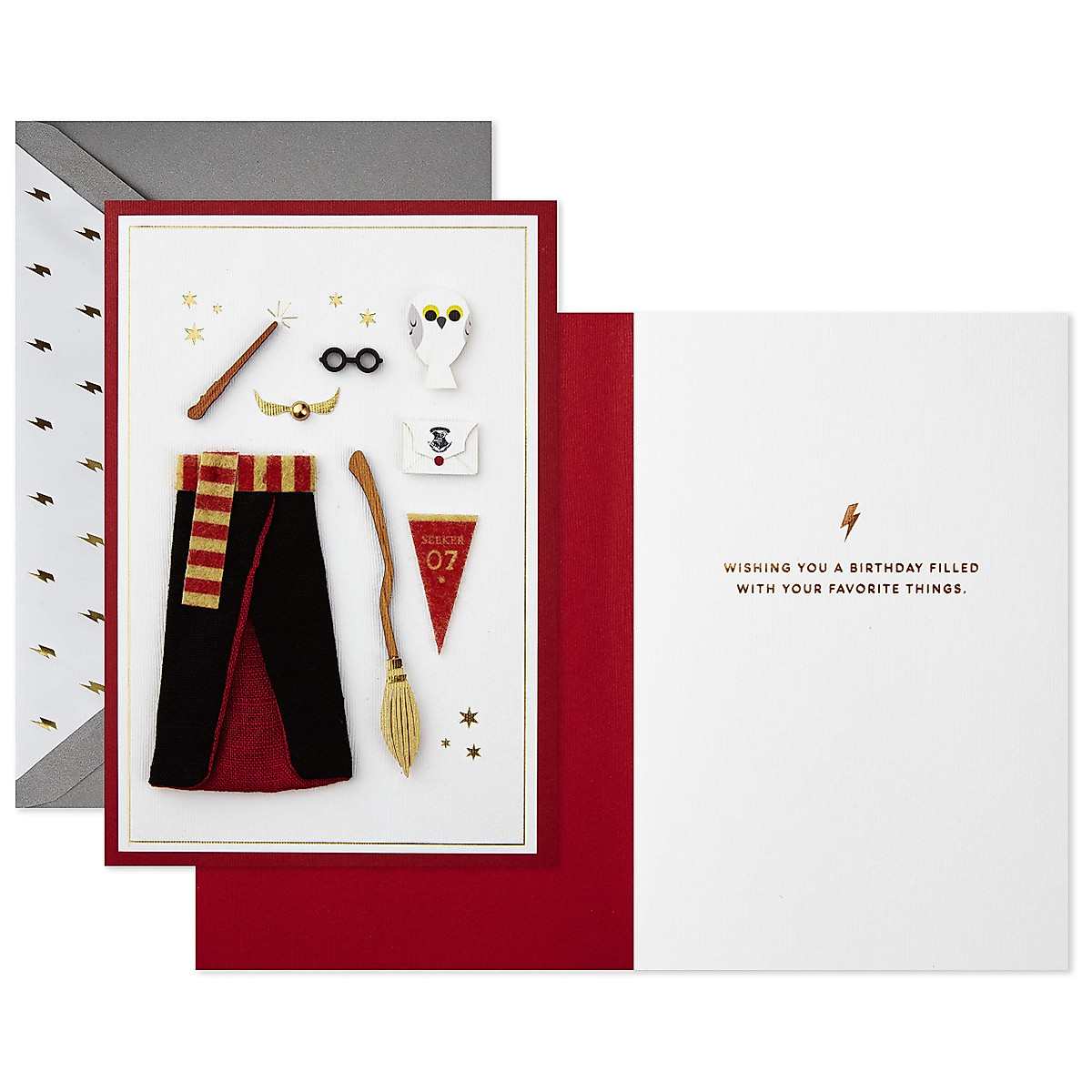 Hallmark Signature Harry Potter Birthday Card (Favorite Things)