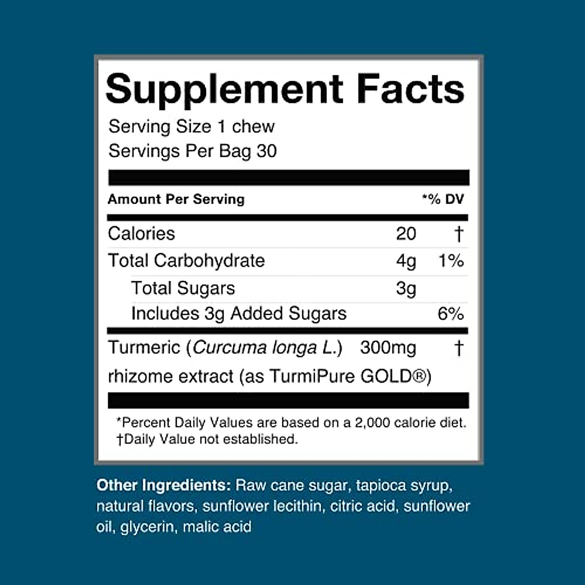 humanN Turmeric Curcumin Chews Supplement – High Absorption Turmeric - Orange Citrus Flavor – from The Makers of SuperBeets, 30 Count