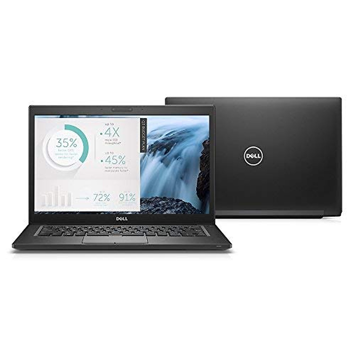 Dell Newest Latitude 7480 Business Laptop Notebook PC (Intel Core i7-6600U, 16GB Ram, 256GB SSD, HDMI, WiFi, Thunderbolt 3) Win 10 Pro (Renewed)