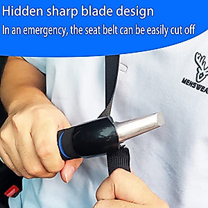 KOUNATSURI 2Pack Car Door Handle for Elderly Car Handle Assist Support Handle Multifunction Handle Car Door Latch Handle for Seniors and Handicapped