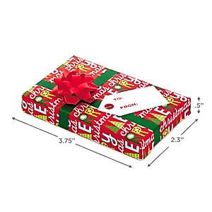 Hallmark Gift Card Holders, Green Ribbon (Pack of 6)