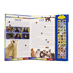 Encyclopedia Britannica Kids - Animal Sound Treasury Book - PI Kids