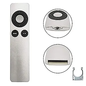 Replacement Remote Control for APPLE TV MC377LL/A 1st 2nd 3rd 4th Generation, A1294 A1218/MA711 A1378/MC572 A1427/MD199 A1625/MGY52/MLNC2 A1842/MQD22/MP7P2 Apple TV MC377LL/A MM4T2AM/A Remote Control
