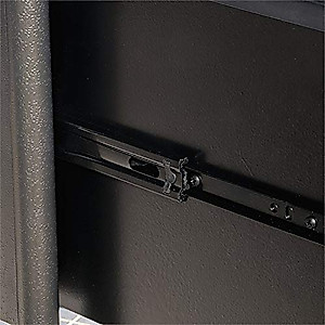 Sauder Boulevard Café Executive Desk, Black finish