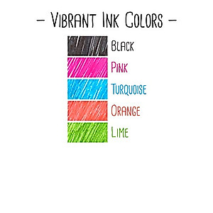 Pilot, G2 Premium Gel Roller Pens, Fine Point 0.7 mm, Fashion Collection, Assorted Colors, Pack of 5