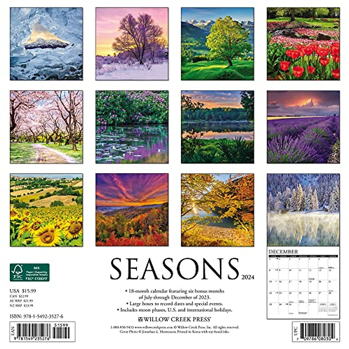 Seasons 2024 Calendar