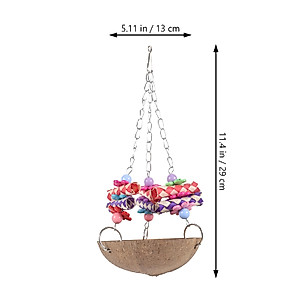 Hanging Bird Hammock Swing Bed Plush Parrot Snuggle Tent Nest Parakeets Cockatiels Conures Parrots Bird Cage Accessories Perch Toy