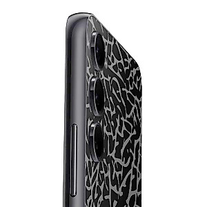 Skinit Phone Decal Skin Compatible with Samsung Galaxy A54 5G - Officially Licensed Skinit Originally Designed Elephant Print Black Design