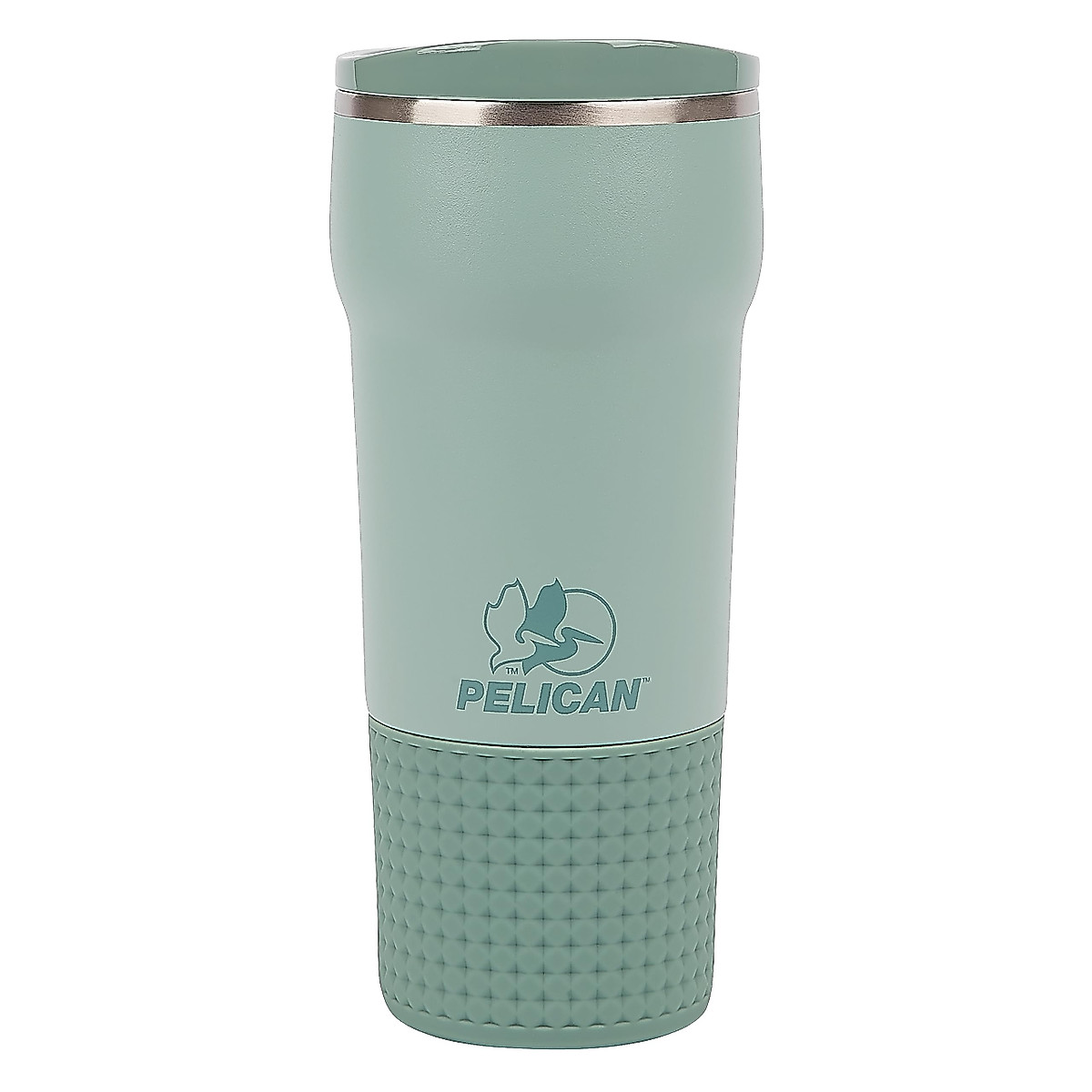 Pelican Hydration Pelican Cascade™ 22 oz Vacuum Insulated Tumbler - Recycled Stainless Steel Double Wall Travel with Dual Lid, Powder Coated Insulated Coffee Mug For Hot Cold Drinks, Sage