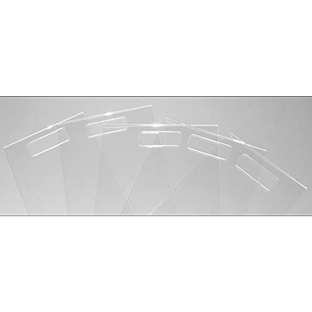 NAHANCO FB1301 Shirt Folding Board, 8 1/2"W x 12"L - Clear