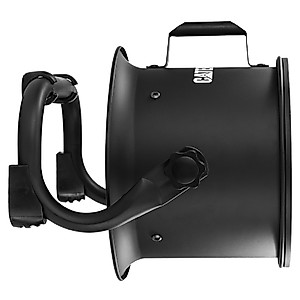 CATERPILLAR CAT HVD-9AC - 9" High-velocity Drum Air Circulator Fan with 360-degree Pivoting Head and Dual Ball Bearing 4-speed Motor, Black