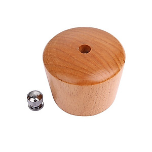 2PCS Dianoo Wood Pepper Grinder Salt And Pepper Mill Set Wooden Adjustable Shakers with Ceramic Core 8 Inch And 10 Inch