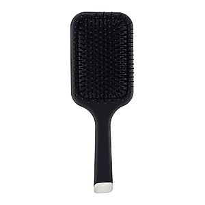 ghd The All-Rounder Paddle Hair Brush ― Detangling Hair Brush for Thick Hair ― Broad Flat Base to Create Straight and Sleek Blow-Dries ― Set Your Style, Brush Out Waves, and Add Texture ― Black
