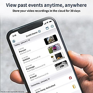 Arlo Essential Video Doorbell Wire-Free - HD Video, 180° View, Night Vision, 2 Way Audio, Direct to Wi-Fi No Hub Needed, Wire Free or Wired, Black - AVD2001B
