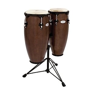 Toca 2300TOB Synergy Series Conga Set with Stand - Tobacco