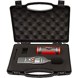 Triplett SLM400-KIT Decibel Sound Level Meter with Calibrator, 35 to 130dB