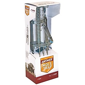 JT Eaton 490 Mechanical Mole Trap, Black