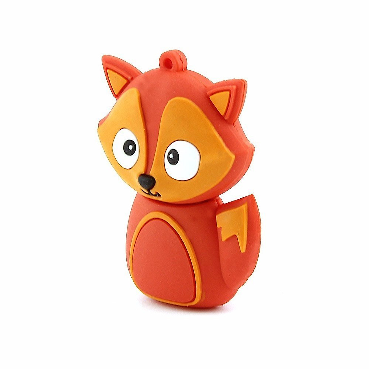 QICAIHU Novelty Fox Shape Design 64B USB 3.0 Flash Drive Cute Memory Stick Thumb Drive Data Storage Pendrive Cartoon Jump Drive Gift