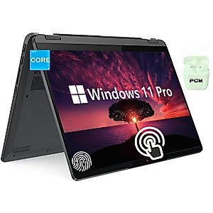 Lenovo IdeaPad Flex 5 2-in-1 Business Laptop, 12th Gen Intel i5-1235U, 14 Inch WUXGA Touchscreen, 16GB RAM, 1TB SSD, Windows 11 Pro, Fingerprint Reader, Grey, PCM