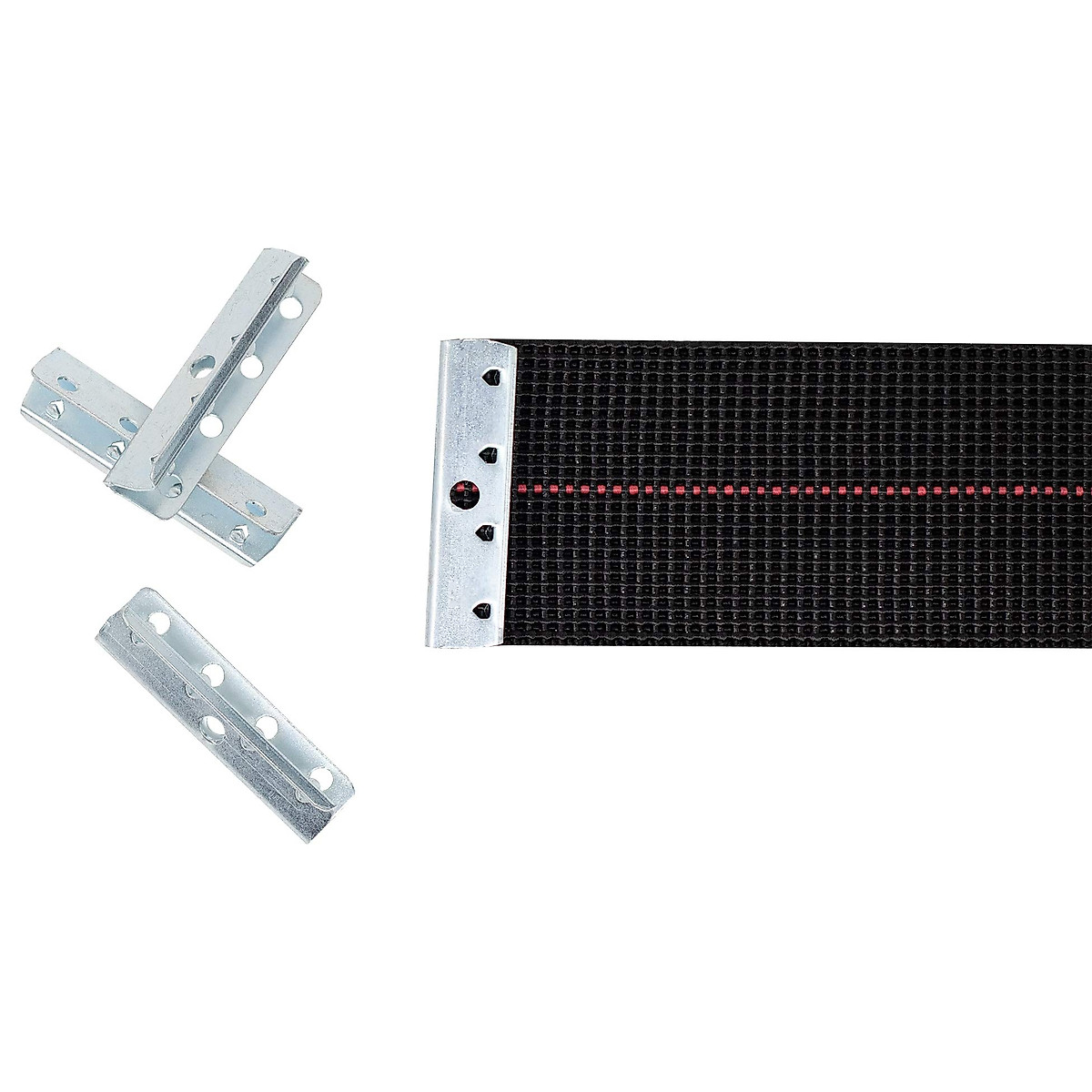 House2Home Replacement Elastic Webbing Kit to Repair Sagging Couch, Chair, Lawn,and Patio Furniture, Includes Installation Instructions, 2 Inch Wide x 60 Ft. Metal Webbing Clips