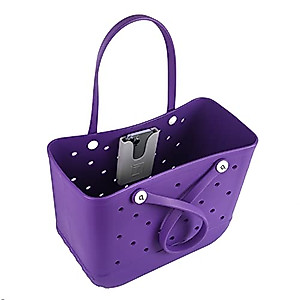 Tributary Brands - Phone Holder Compatible with Bogg Bag - Universal and Made of Silicone Grey