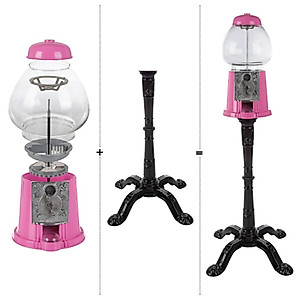 Great Northern Popcorn 83-DT5683-P Gumball Machine, 15", Pink