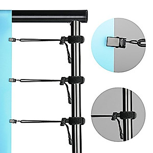 SLOW DOLPHIN Heavy Duty Spring Clamps and Background Clips for Muslin Backdrop, Photo Studio, Photography Backdrop Support（12 pcs）