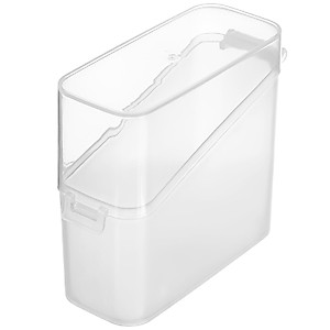 IMIKEYA Cheese Storage Container for Fridge Sliced Cheese Container for Fridge Clear Plastic Butter Cheese Slice Storage Keeper Box Cheese Preservation Container