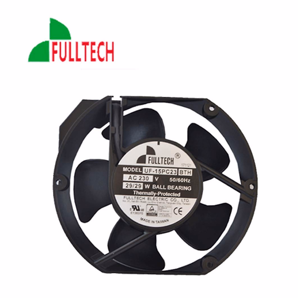 Original New FULLTECH UF-15PC23 BTH 230V 29W 170x150x51mm Control Cabinet Cooling Fan New