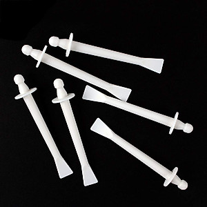 Healifty 10pcs Nose Wax Applicator Sticks Nose Wax Sticks for Adults (White)