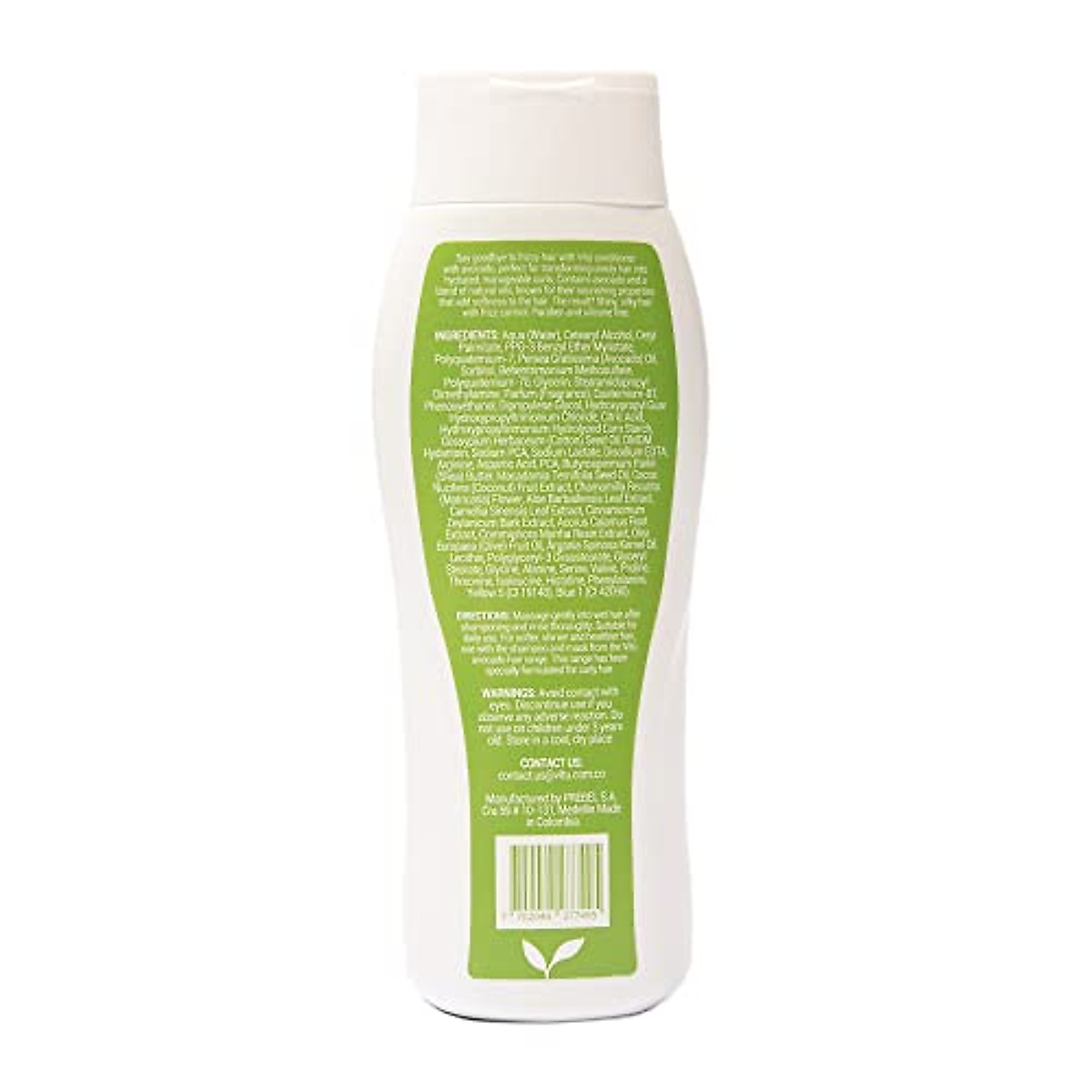 VITU Avocado Conditioner Paraben Free and Silicon Free For Curly - Frizzy Hair 13.18 fl oz