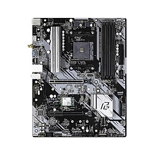 ASRock B550 Phantom Gaming 4 AC Supports 3rd Gen AMD AM4 Ryzen™ / Future AMD Ryzen™ Processors Motherboard