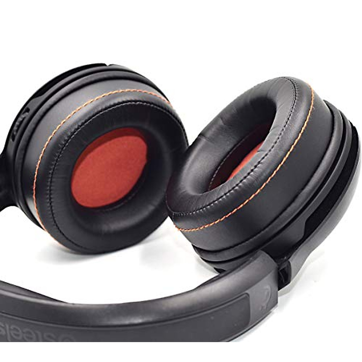 Replacement Ear pad Cushion Bands Compatible with SteelSeries Siberia 840 800 Wireless Headset Dolby 7.1 Headphone (Ear pad+Headband)