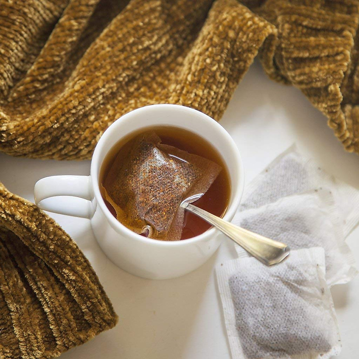 Red Rooibos Tea 100 Teabags USDA Organic - Naturally Caffeine Free - Cederberg Tea Company