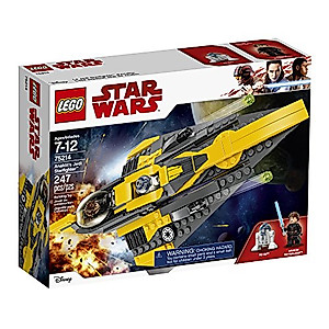 LEGO Star Wars: The Clone Wars Anakin's Jedi Starfighter 75214 Building Kit (247 Pieces)