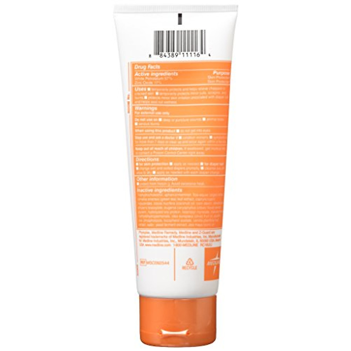 Medline Remedy Phytoplex Z-Guard Skin Protectant Paste, 4 Ounce