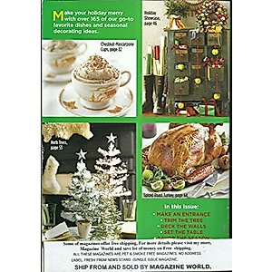 COTTAGE LIVING CHRISTMAS MAGAZINE, OUR ULTIMATE HOLIDAY INSPIRATION GUIDE 2012