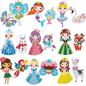 Cymbana Painting Diamond Kits for Kids Dots Arts and Crafts Activity 43 Pieces