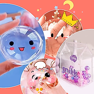 Nano Tape Bubbles Kit, Double Sided Tape Magic Plastic Bubbles Balloon, DIY Craft Kit, Nano Tape Elastic Bubble for Adult, Kids, Girls, Boys, Party Favors & Fidget Toys (9.8 Feet)