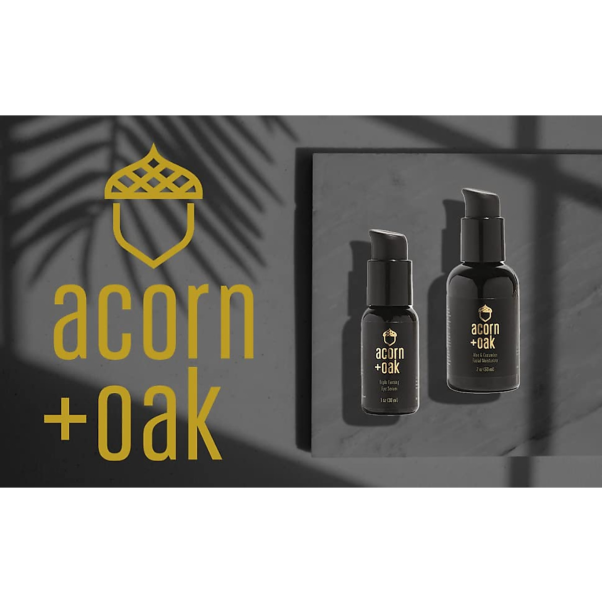 ACORN + OAK Anti Aging Eye Cream- Under Eye and Eyelid Moisturizing Gel - Lightweight Creamy Skin Lifting, Tightening, and Firming Lotion