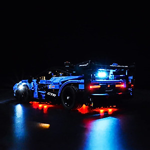 Kyglaring Led Light kit Only - Light Set Designed for Lego 42123 Creator Expet McLaren Senna GTR Toy Car Model Building Set- NOT Included Lego Model (Standard Version)