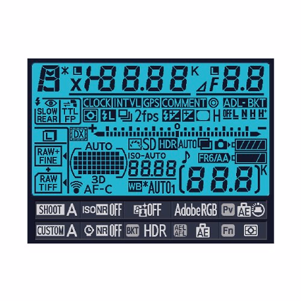 Nikon digital single-lens reflex camera body D800 D800