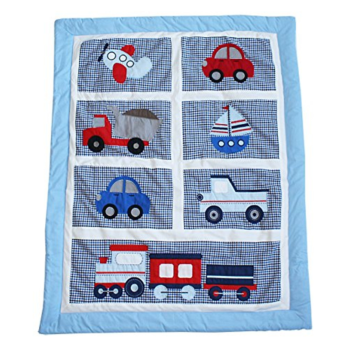 BabyFad Transport 9 Piece Baby Crib Bedding Set