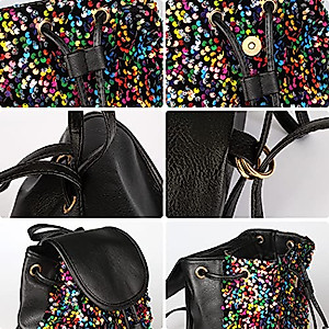 yisi girls mini toddler Flip sequin cute little backpacks teens chool glitter bookbags purses for women kids small gifts