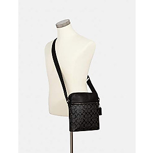 Coach Men's Houston Flight Bag In Signature Canvas