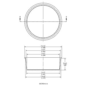 Caplugs TS-3 TS Series – Tapered Caps and Plugs 1000 Pack, Red Silicone Cap OD 0.298" x Plug ID 0.418" Flanged, Masking Applications, Corrosion Resistance, Temp Resistant, Resilient, Easy Removal