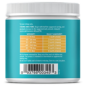 Solid Gold Dog Multivitamin - PetVites Dog Vitamins Chewable Supplement - Vitamin C, A, B12, & E Plus Probiotics & Antioxidants to Promote Immune Health & Digestive Wellness (120 Count Senior)